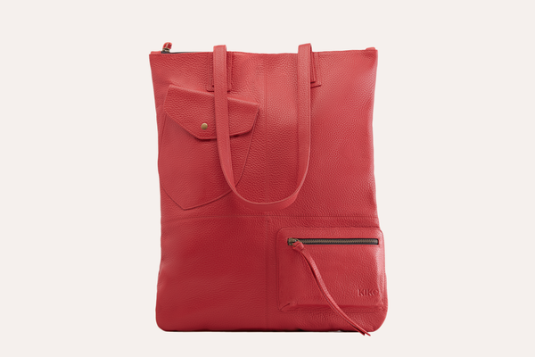 Fold n Hold Leather Tote – Kiko Leather